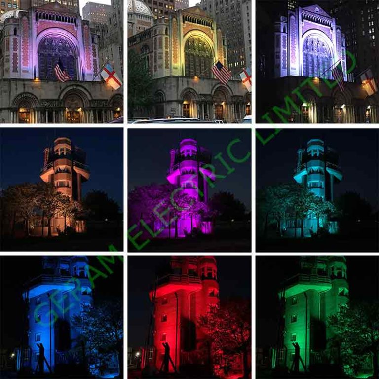 100W 200W 300W Outdoor Color Changing LED Flood Light