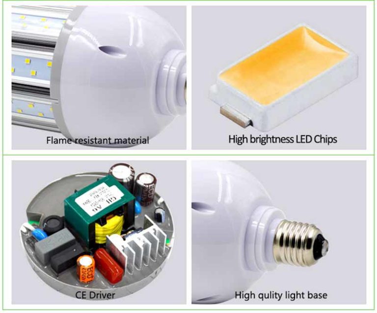 1000 Watt Corn Cob LED Replacement: 250 W LED Corn Bulb