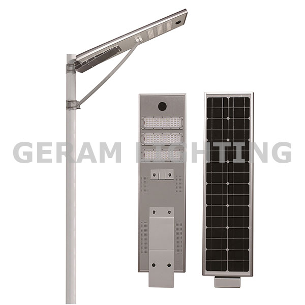 50 Watt 60 Watt 80 Watt LED Solar Garden Street Light Factory