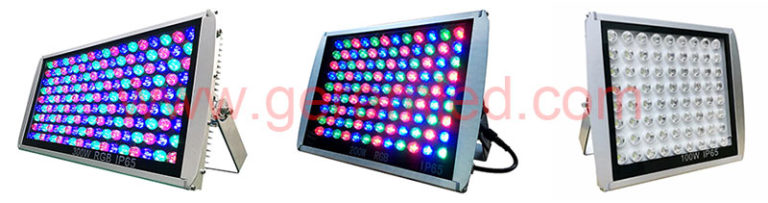 DMX RGB LED Flood Light 100W 200W 300W 500W 800W